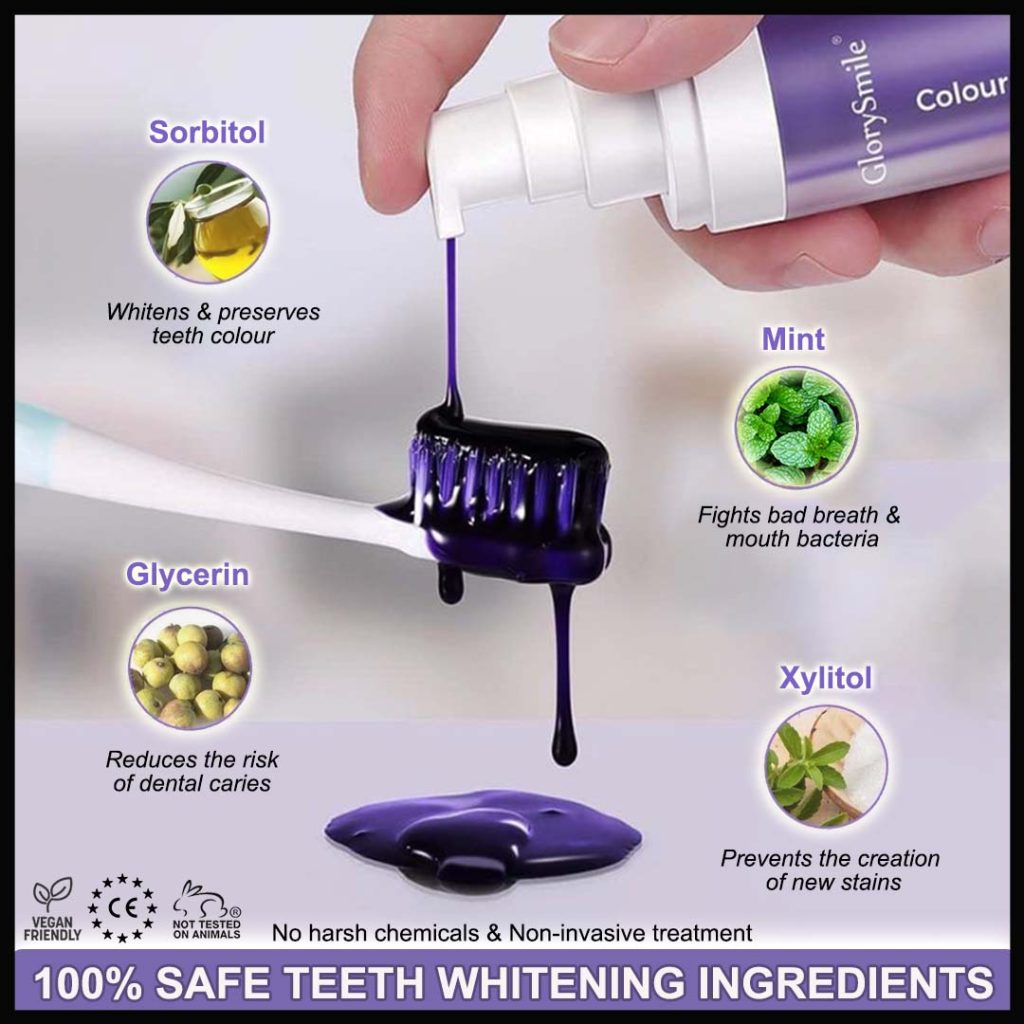 V34 Teeth Whitening Serum - GlorySmile No1 Oral Care Products